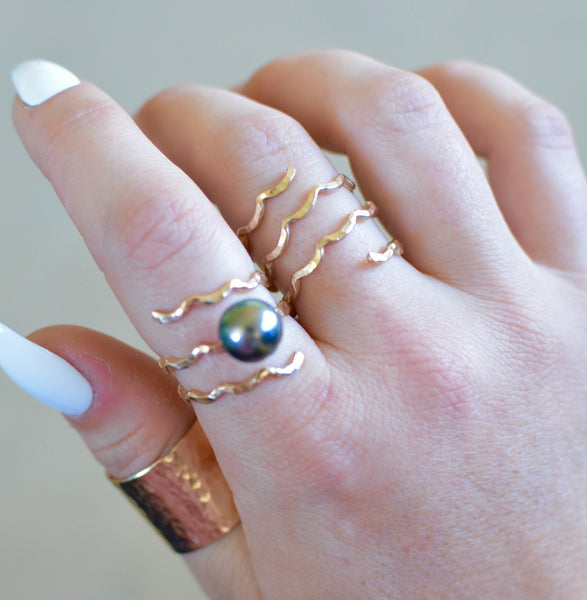 Tahitian Riptide Ring – Hina’s Treasures Hawaii